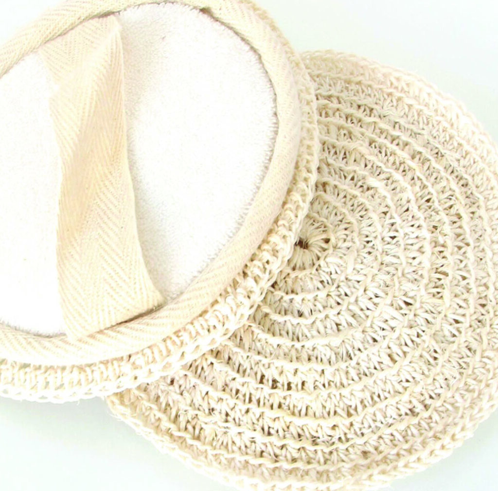 Estropajo natural con toalla - Luffa